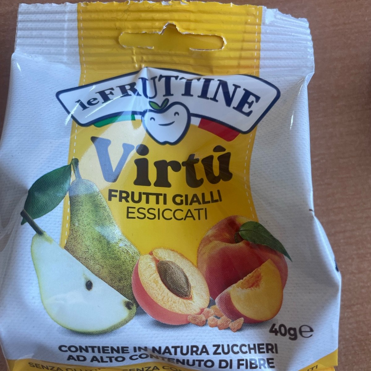 virtù frutti gialli essiccati from Le fruttine - Vegan Product Reviews ...