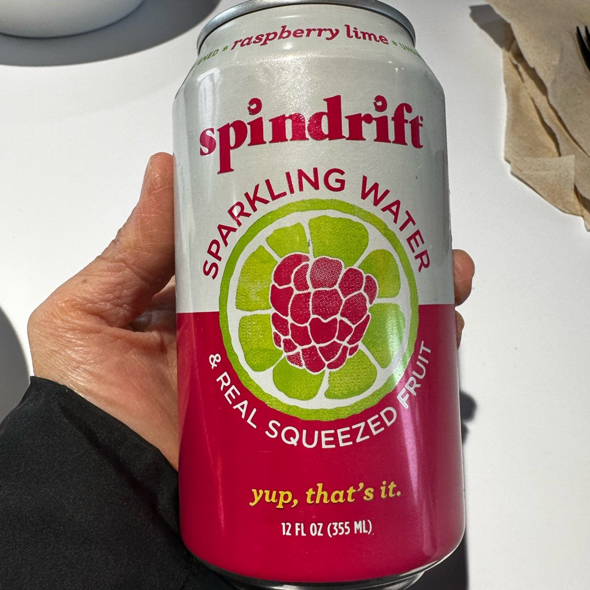 raspberry lime sparkling water from Spindrift - Vegan Product Reviews & Ratings | abillion