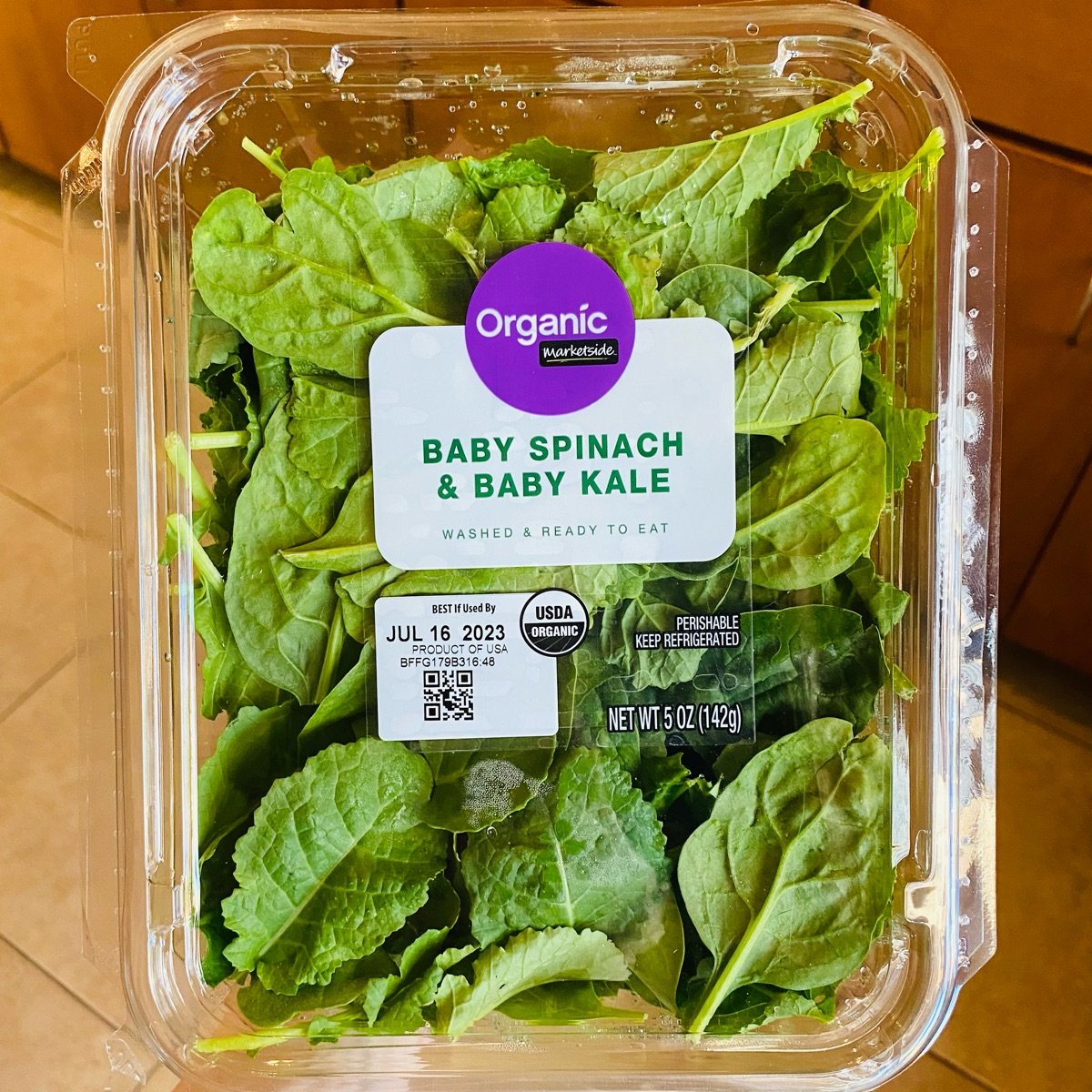 Marketside Organic Baby Spinach & Baby Kale Reviews | abillion