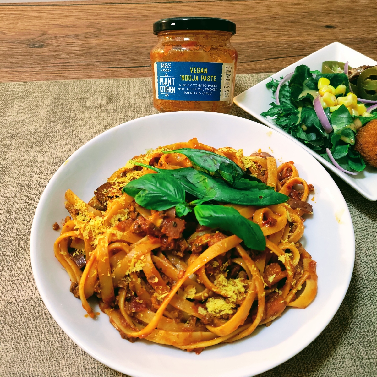 Plant Kitchen (M&S) Vegan ‘Nduja Paste Reviews | abillion
