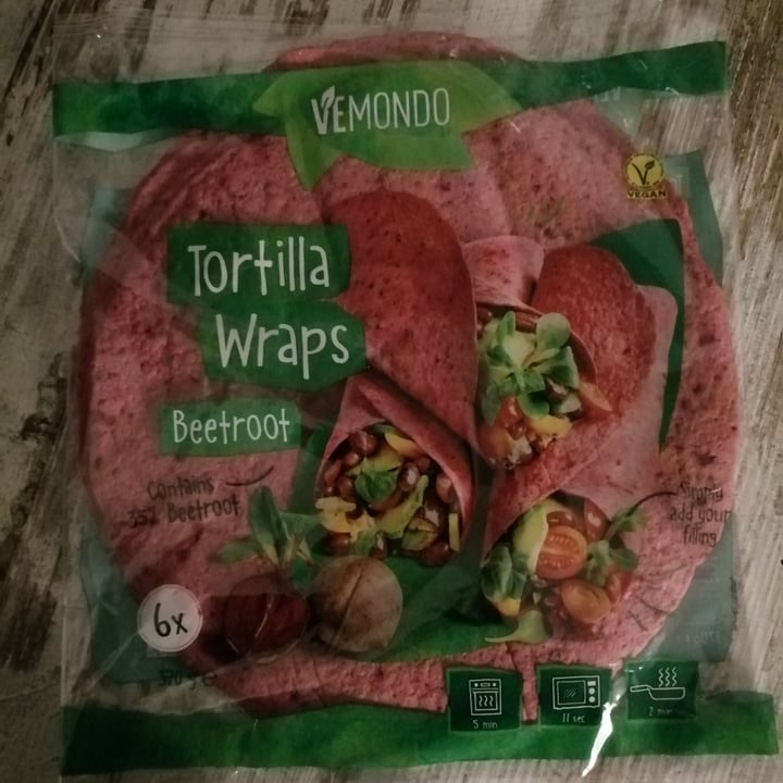 Vemondo Tortilla wraps beetroot Review | abillion