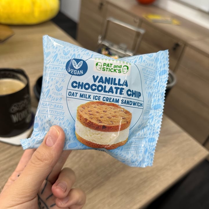 The Pat and Stick Homemade Co. Vegan Vanilla Chocolate Chip Ice Cream ...