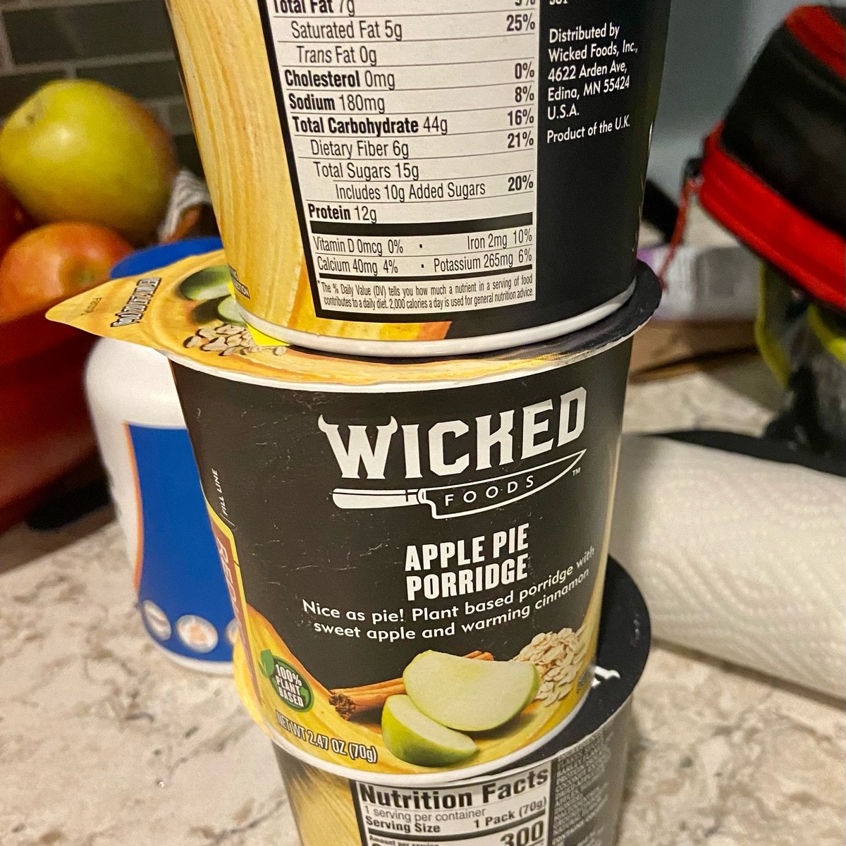 Avaliações de Apple pie porridge da Wicked | abillion