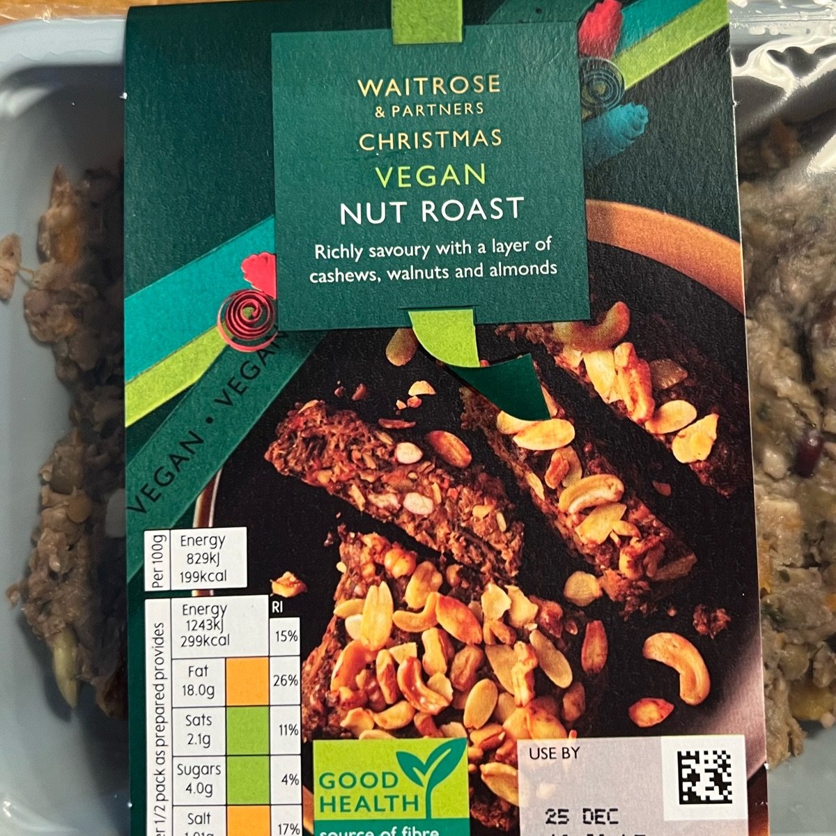 Nut roast from Plantlife: Waitrose & partners - Vegan Product Reviews ...