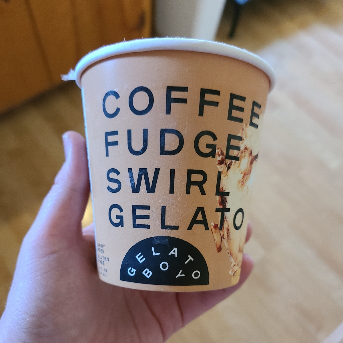 Coffee Fudge Swirl Gelato from Gelato boy - Vegan Product Reviews ...