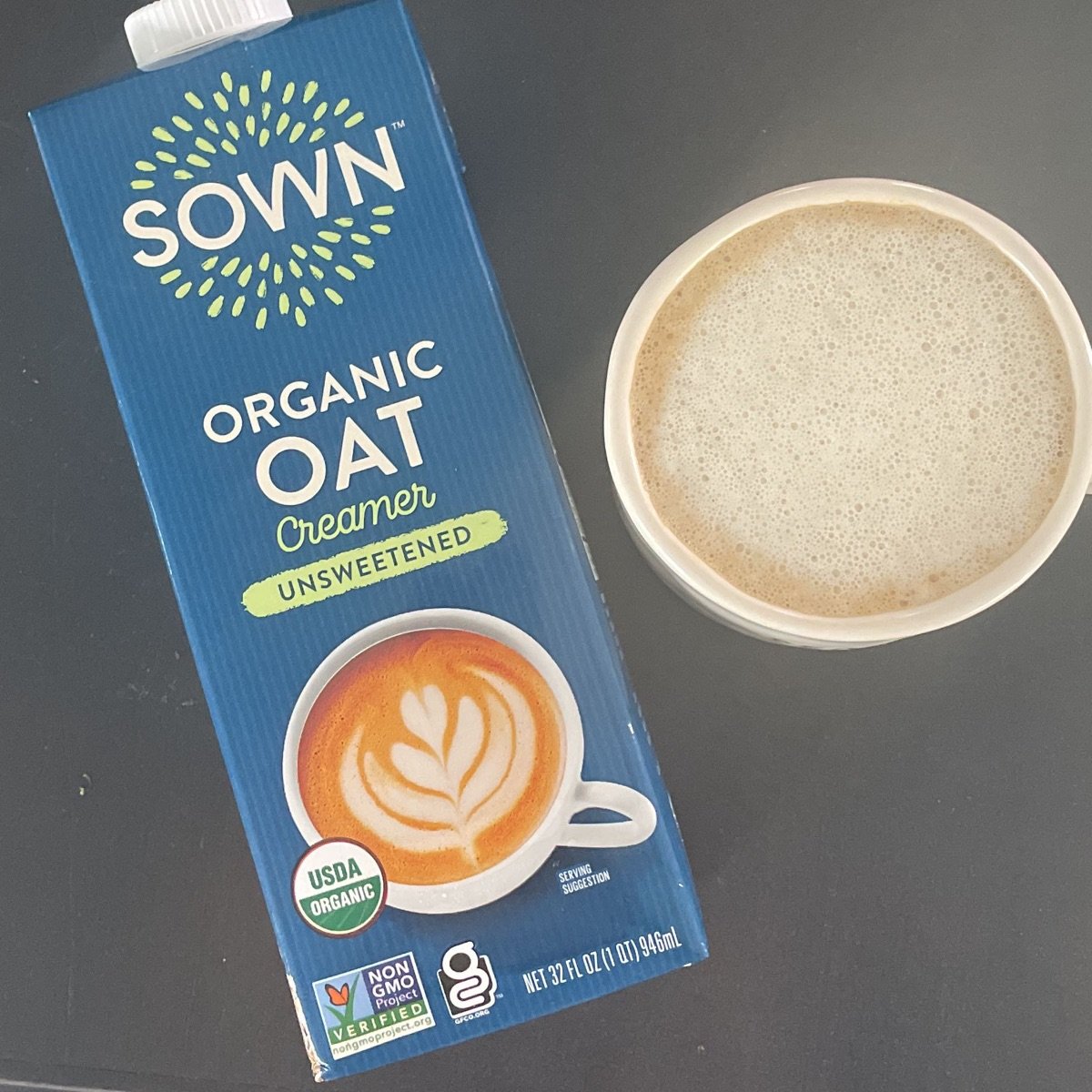 Sown - Organic Oat Creamer Unsweetened Review | abillion