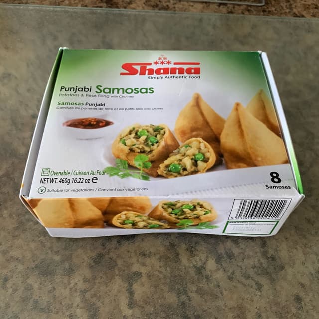 Punjabi Samosas from Shana - Vegan Product Reviews & Ratings | abillion