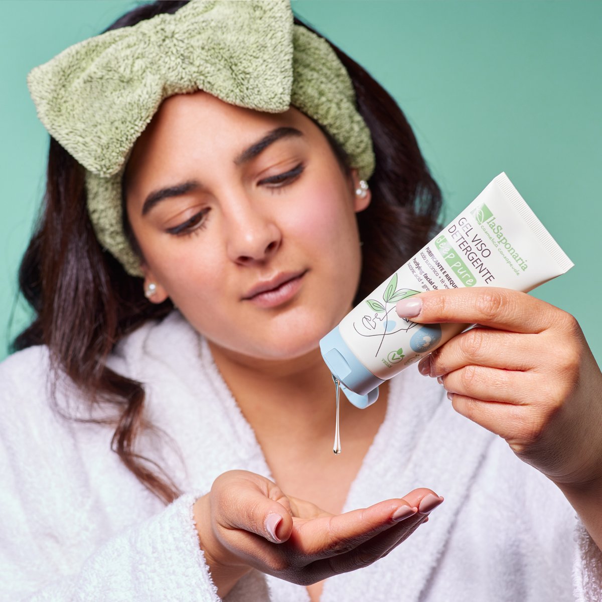 Gel viso detergente - Deep Pure from La Saponaria - Vegan Product ...