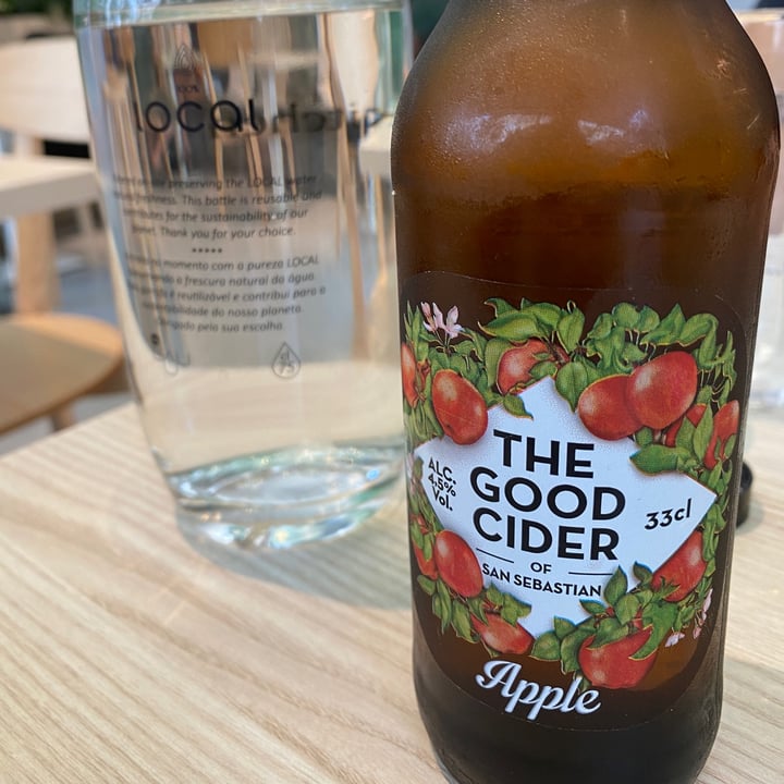 The Good Cider of San Sebastian Apple Review | abillion