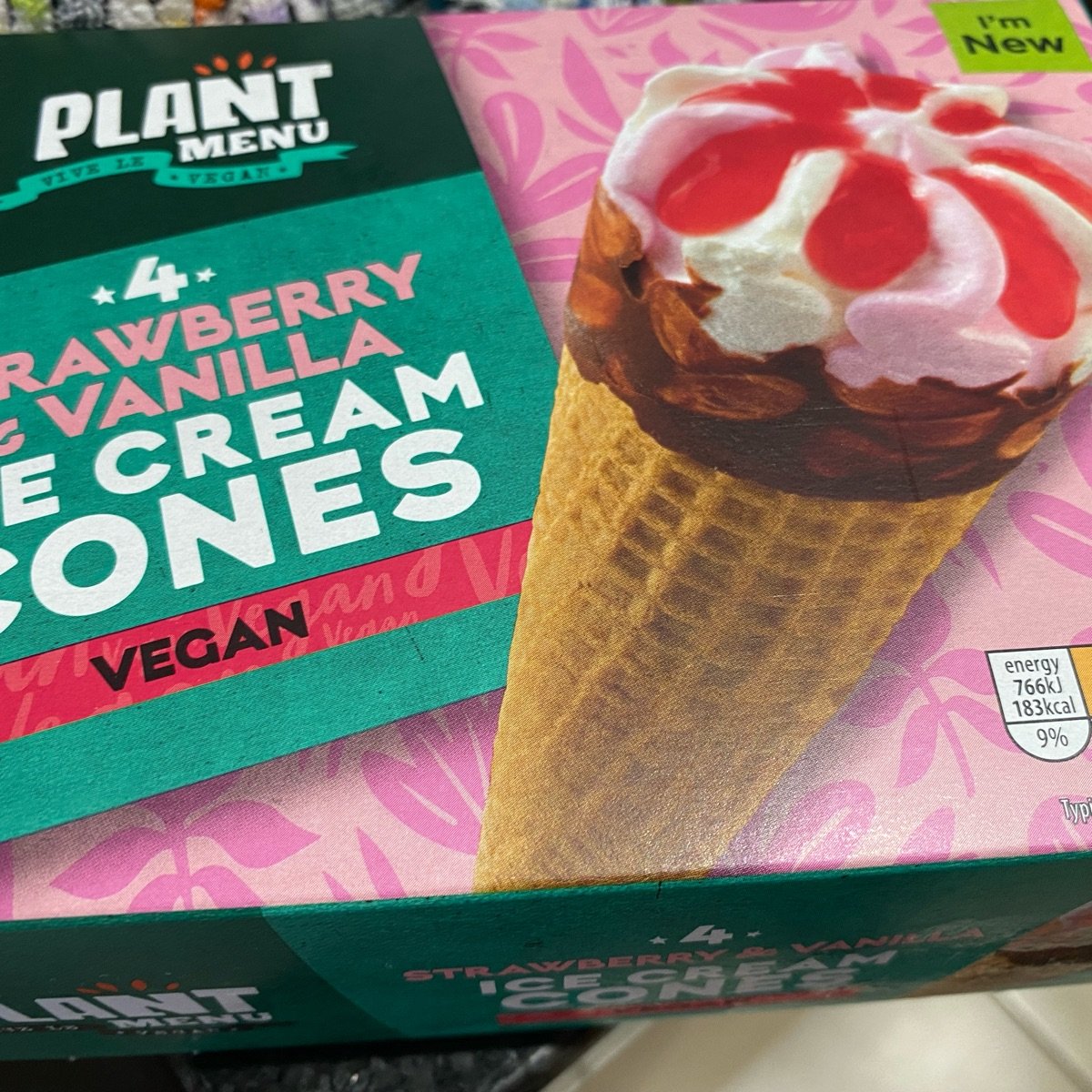 strawberry and chocolate ans hazelnut cornettos from Plant Menu - Vegan ...