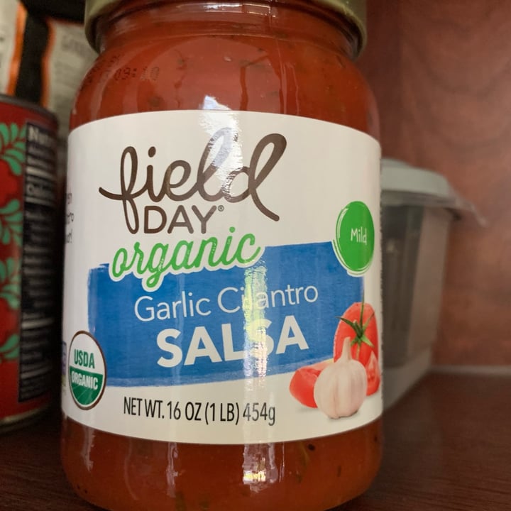 Field Day Organic Garlic Cilantro Salsa Review | abillion