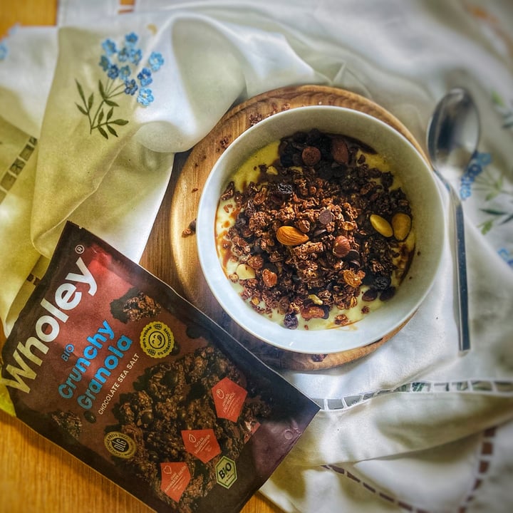 Wholey Bio Crunchy Granola Chocolate Sea Salt Review | abillion