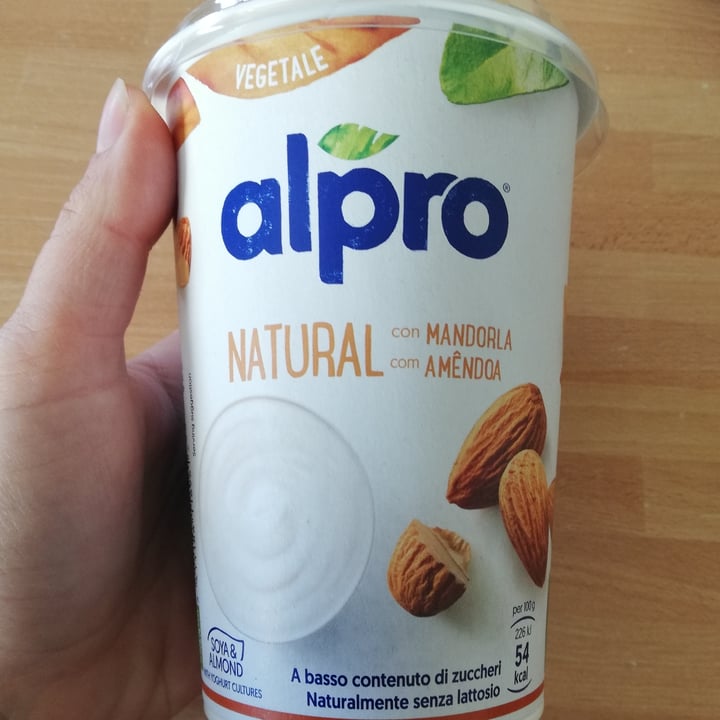 Alpro yogurt Natural con mandorle Review | abillion
