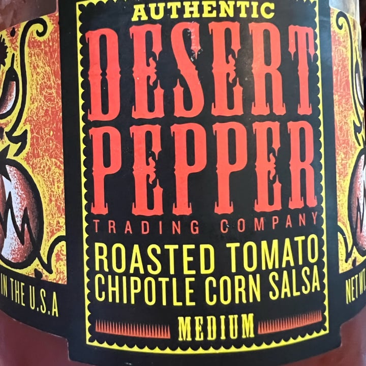 Desert Pepper Trading Co. roasted tomato chipolte corn salsa medium ...