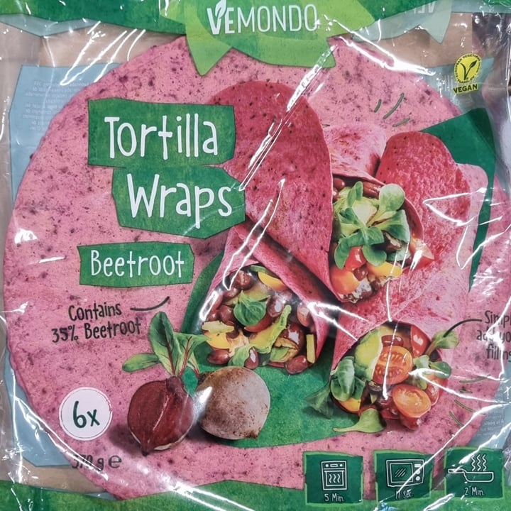 Vemondo Tortilla wraps beetroot Review | abillion