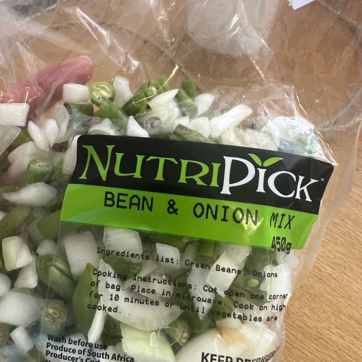 bean & onion mix from NutriPick - Vegan Product Reviews & Ratings ...