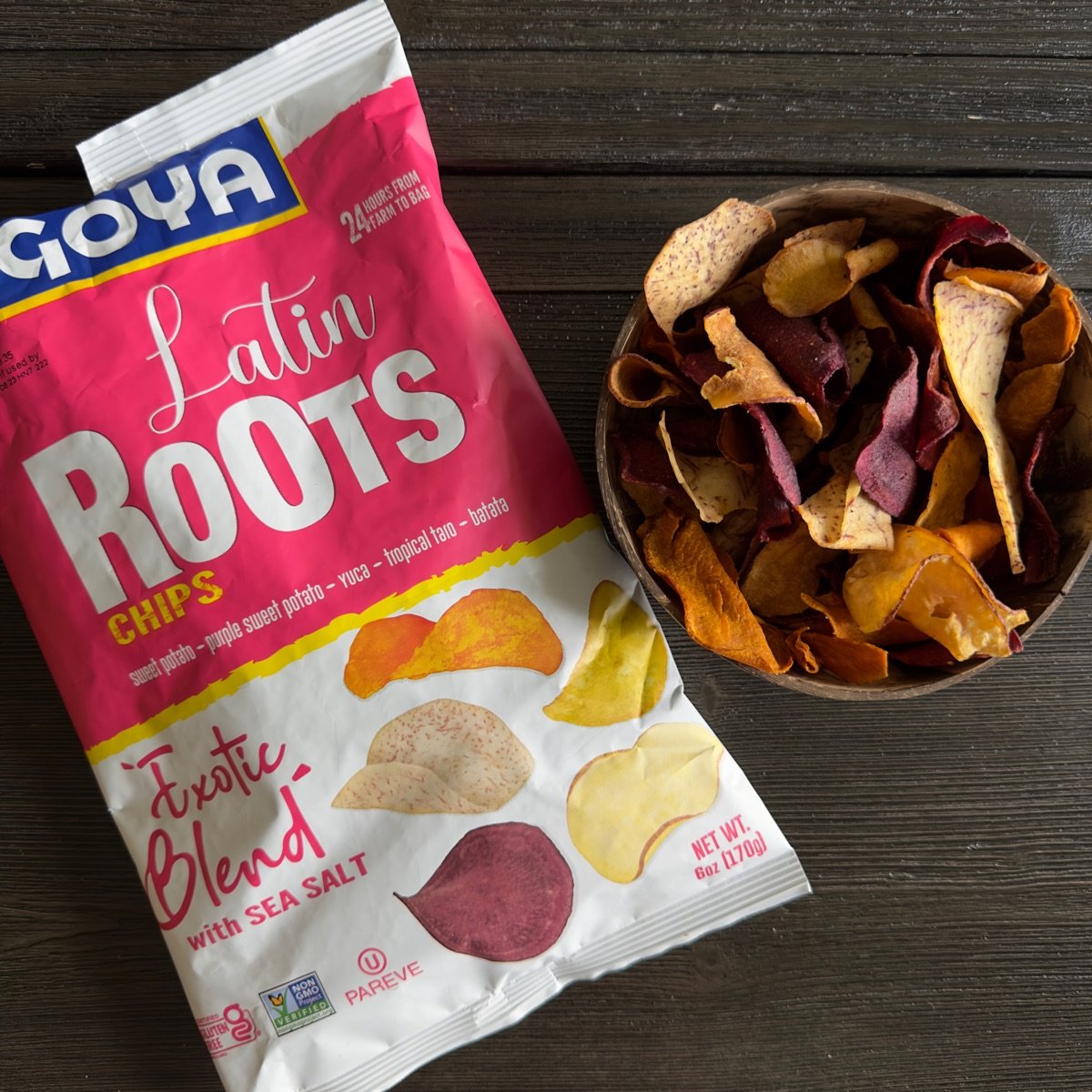 Latin Roots Chips from Goya - Vegan Product Reviews & Ratings | abillion