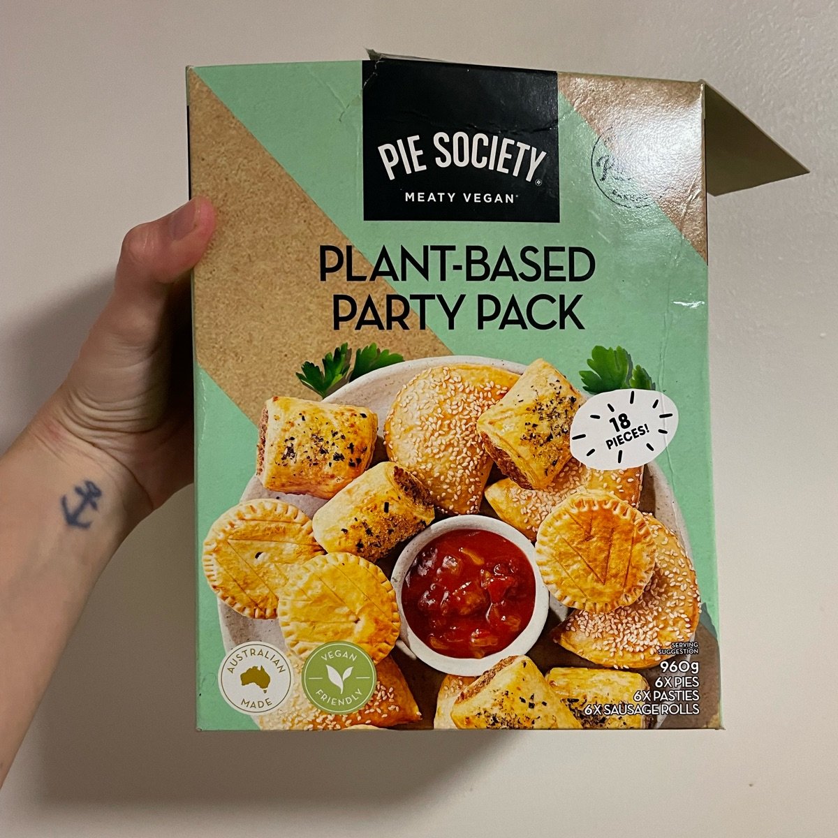 Plant-Based Party Pack from Pie Society - Vegan Product Reviews ...