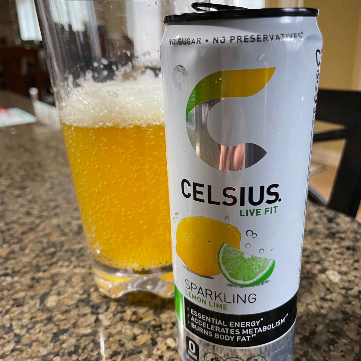 lemon lime sparkling water from Celsius - Vegan Product Reviews & Ratings | abillion