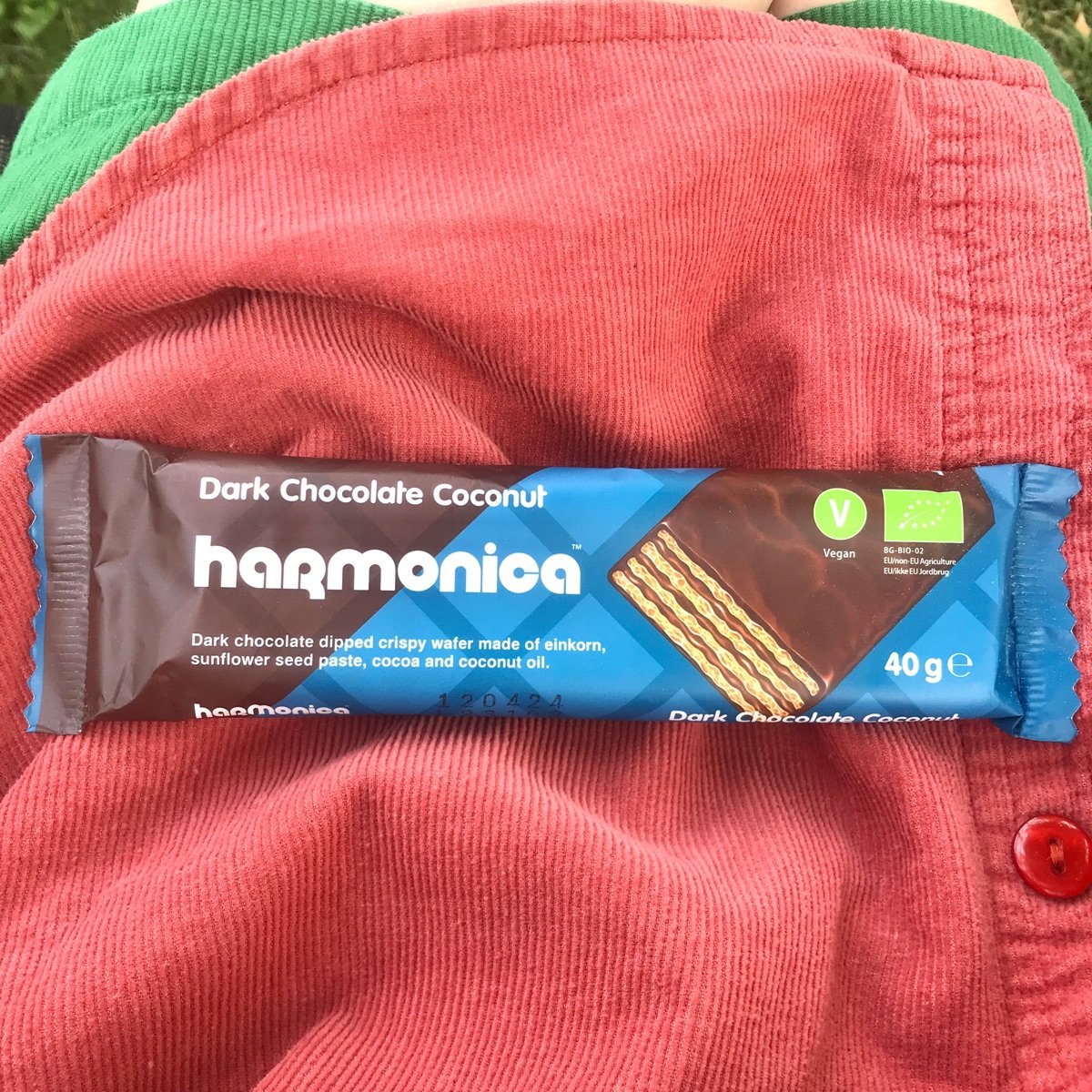 Dark Chocolate Coconut Wafer from Harmonica - Vegan Product Reviews ...
