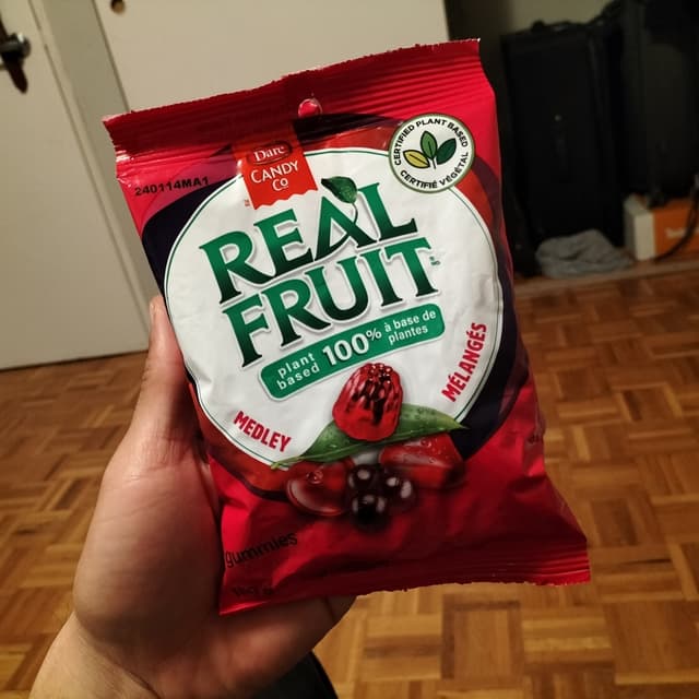 Real Fruit plant based gummies from Dare - Vegan Product Reviews ...