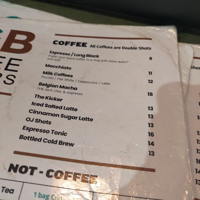 Iced Salted Latte at RGB Coffee at the Bean Hive - Review by ...