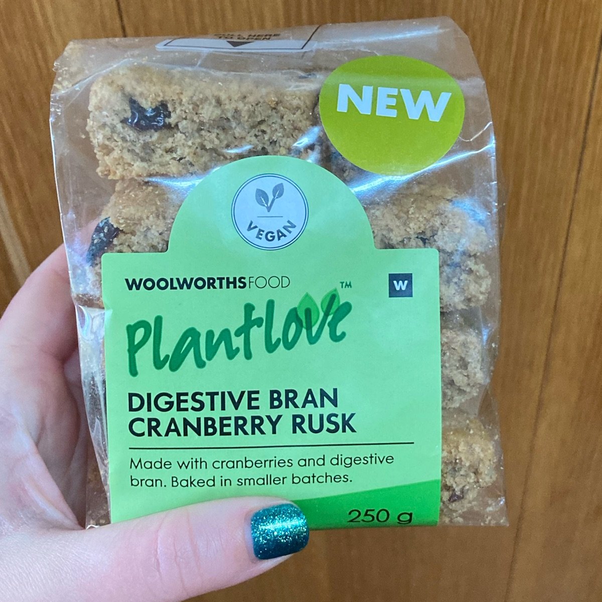 Digestive Bran Cranberry Rusk from Woolworths Food - Vegan Product ...