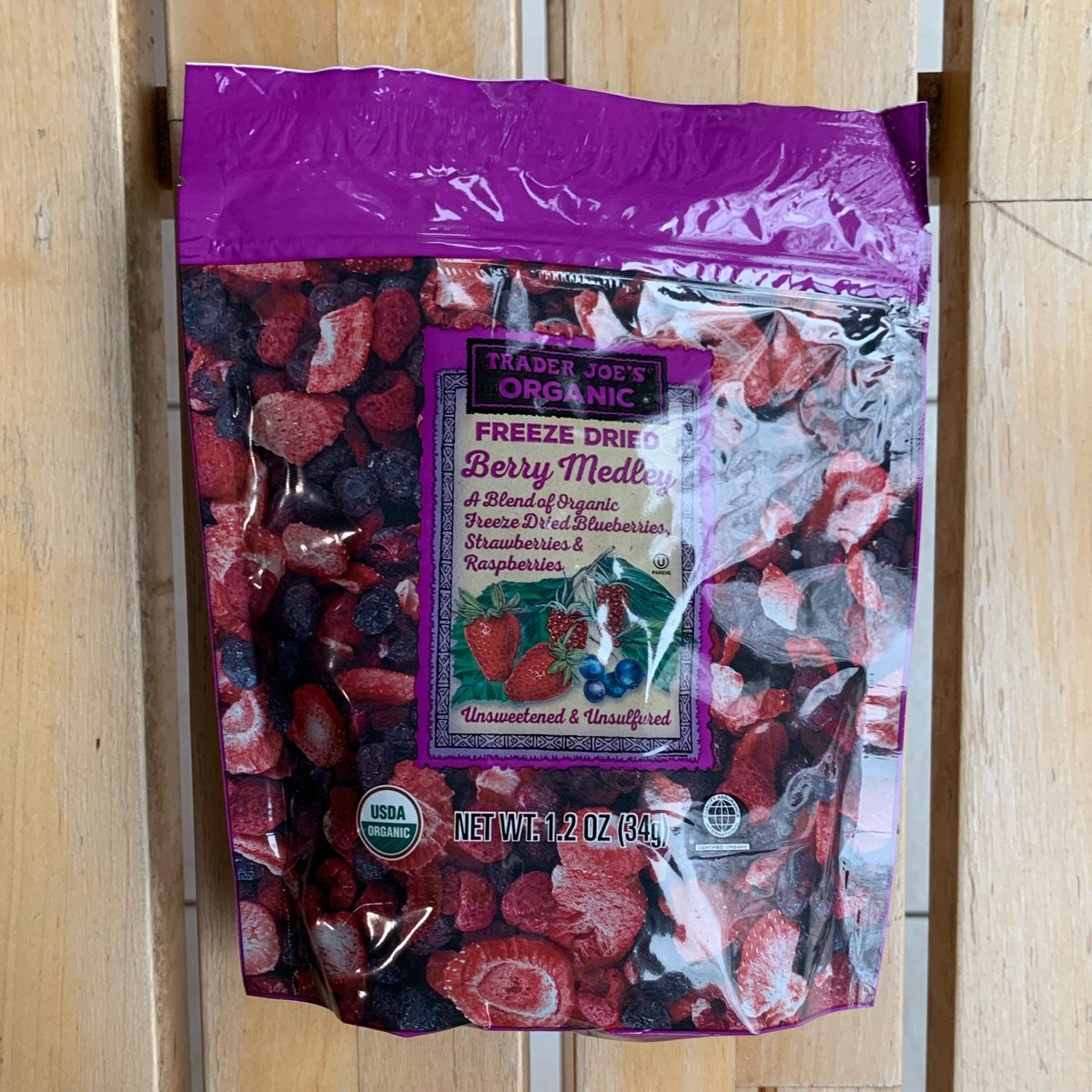 Freeze Dried Berry Medley from Trader Joe's - Vegan Product Reviews ...