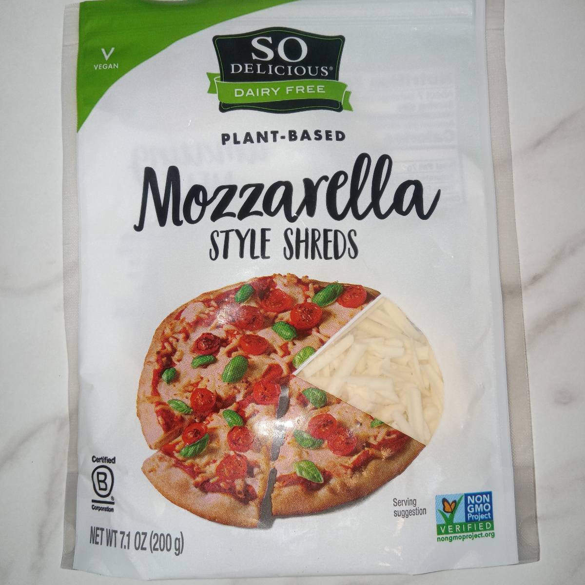 So Delicious Dairy Free - Mozzarella Style Shreads Review | abillion