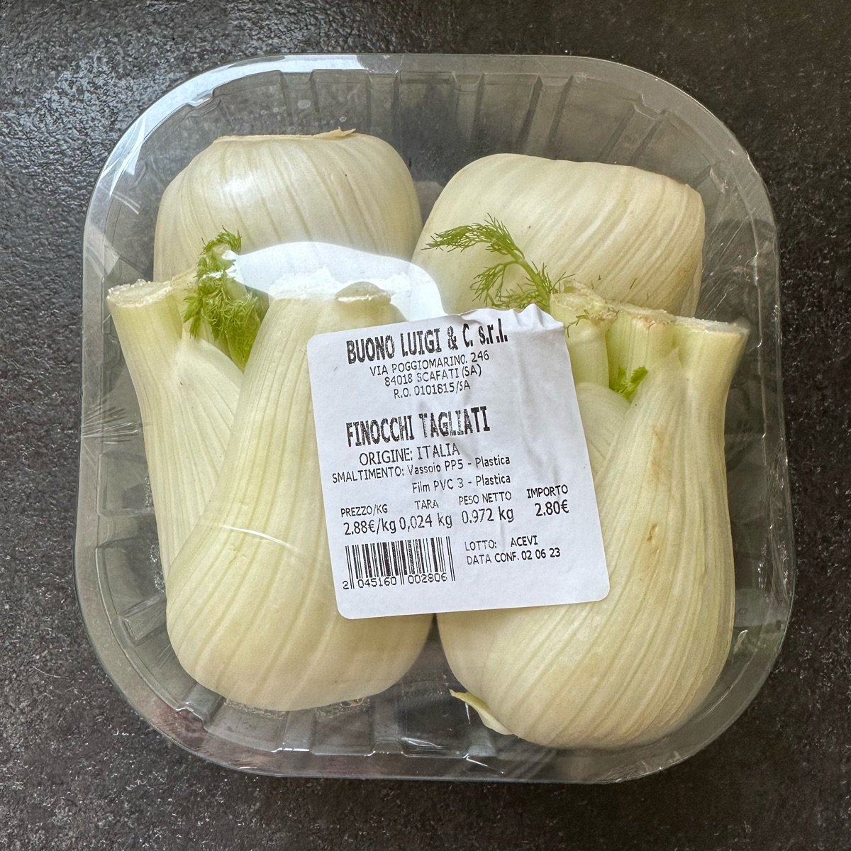 finocchi from Buono Luigi & C. - Vegan Product Reviews & Ratings | abillion