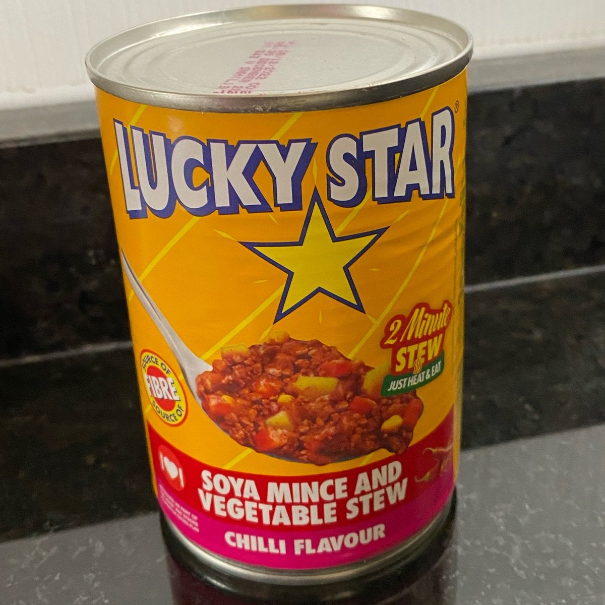 Soya Mince & Vegetable Stew - Chili Flavour from Lucky star - Vegan ...
