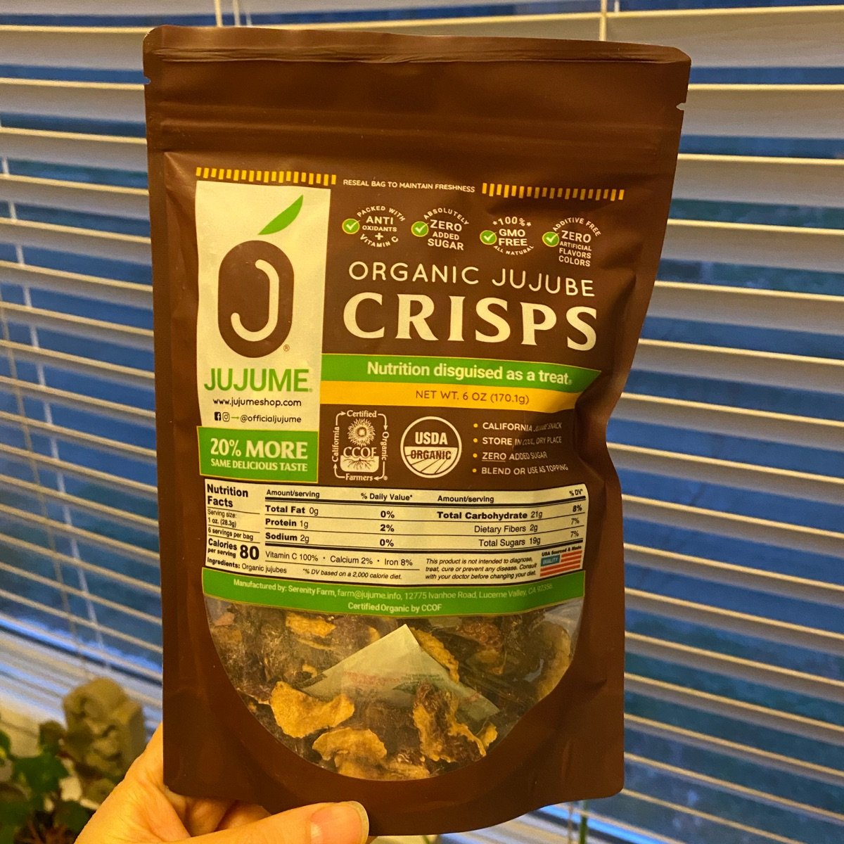 Organic Jujube Crisps at Jujume - Review by @thedarktower | abillion