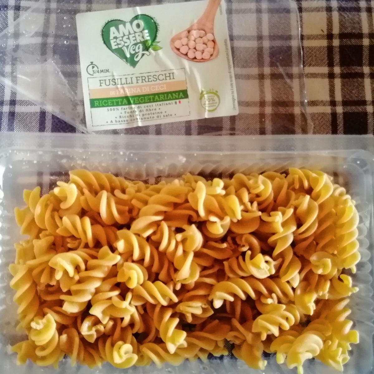 fusilli freschi di farina di ceci from Amo Essere Veg - Vegan Product ...
