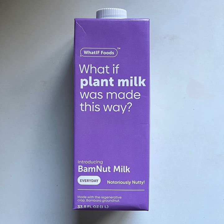 WhatIF Foods BAMnut Plant Based Milk - Everyday Review | abillion