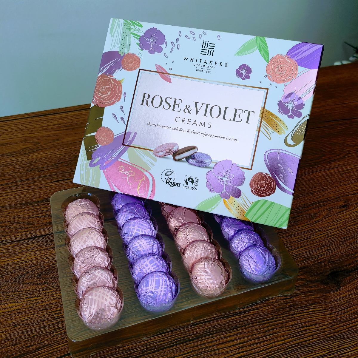 Rose & Violet Creams from Whittaker's - Vegan Product Reviews & Ratings ...