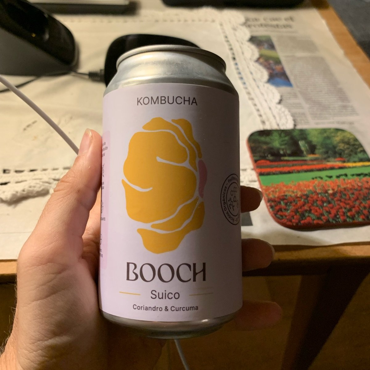 Kombucha suico coriandro & cúrcuma from Booch Organic Kombucha - Vegan ...