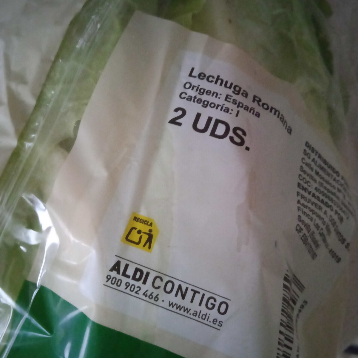 lechuga romana from ALDI - Vegan Product Reviews & Ratings | abillion