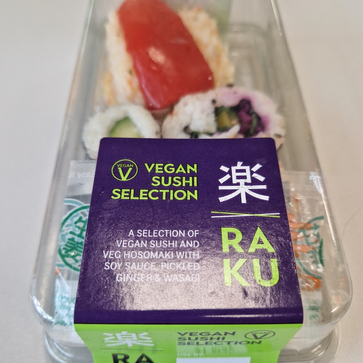 Vegan Sushi Selection at Raku - Review by @veganhev | abillion