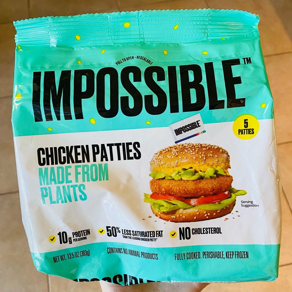 Impossible Foods impossible chicken patties 评价 | abillion