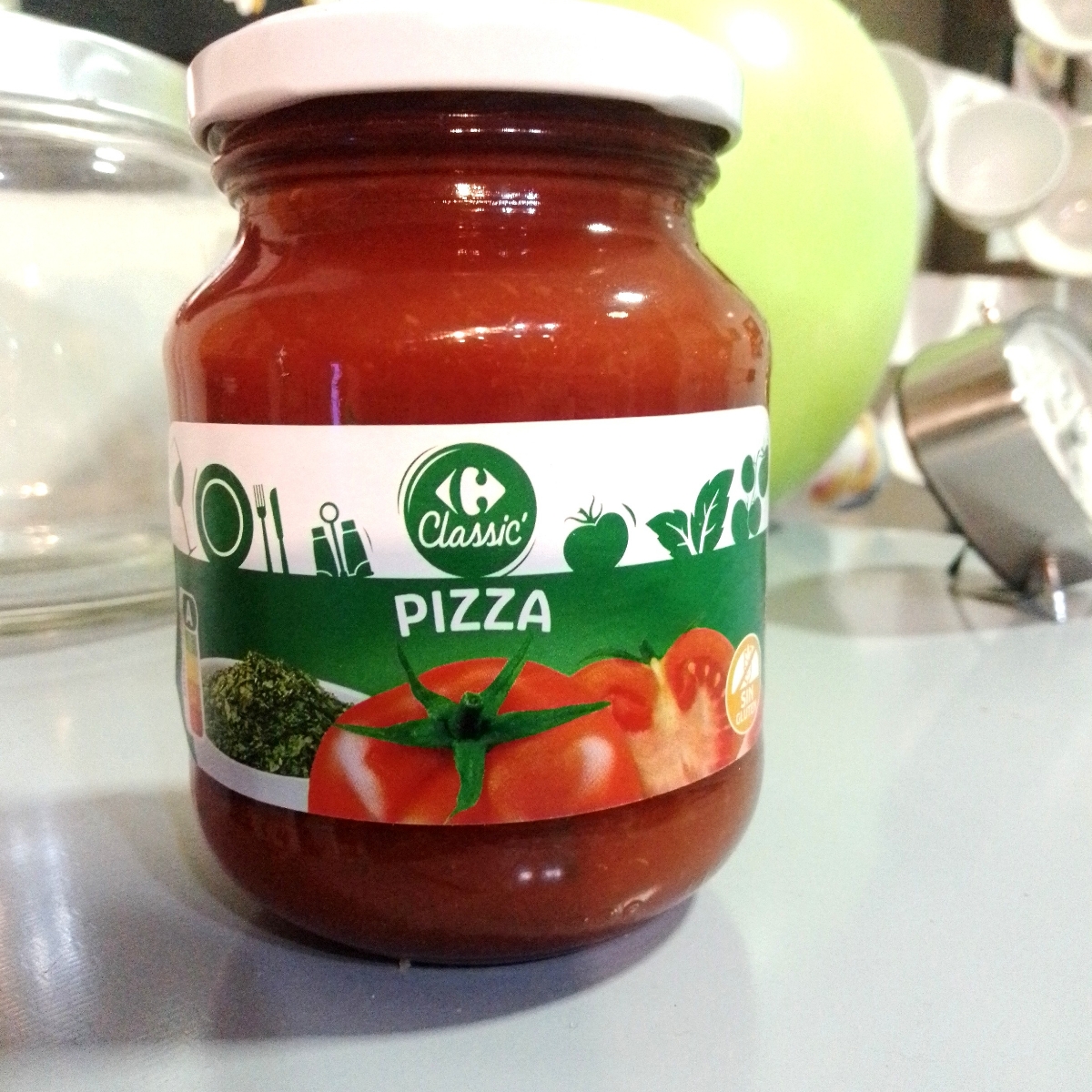 tomate pizza from Carrefour Classic - Vegan Product Reviews & Ratings ...