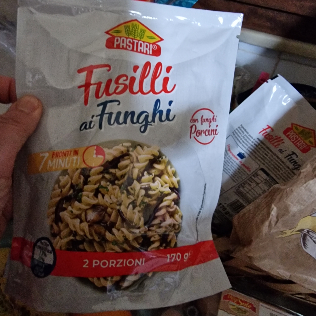 fusilli ai funghi from Pastari - Vegan Product Reviews & Ratings | abillion