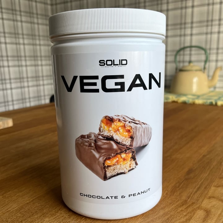 solid nutrition chocolate and peanut vegan protein Review | abillion
