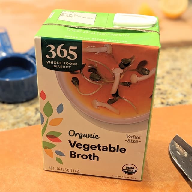 Organic Vegetable Broth from 365 Whole Foods Market - Vegan Product ...