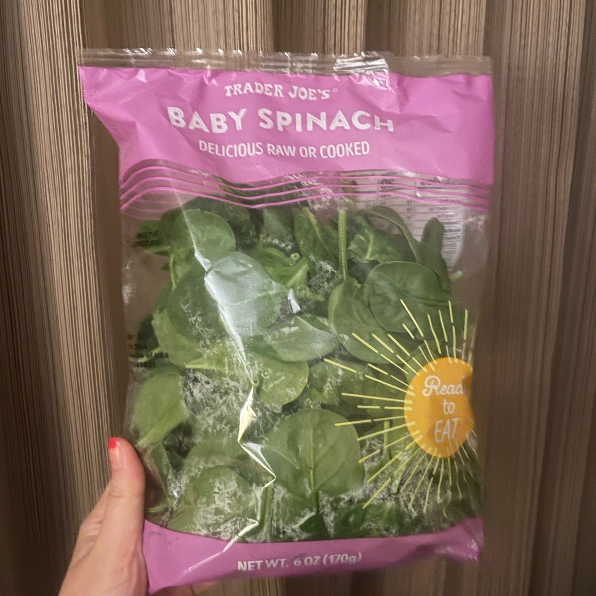 Organic Baby Spinach at Trader Joe's - Review by @greenbovine | abillion