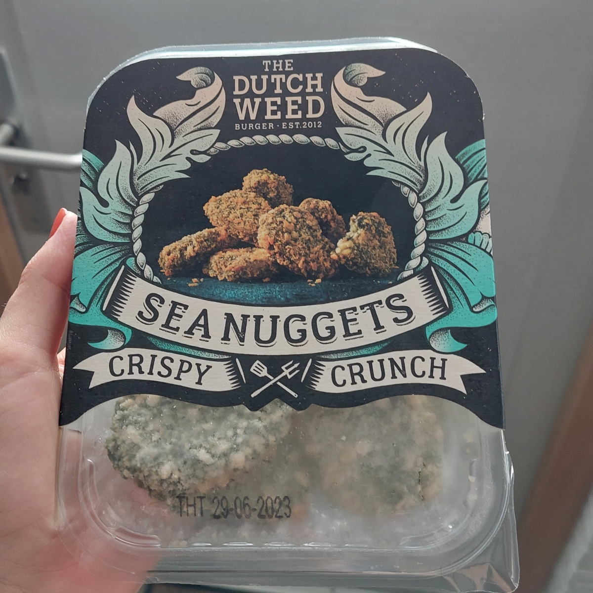 sea nuggets from The Dutch Weed Burger - Vegan Product Reviews ...