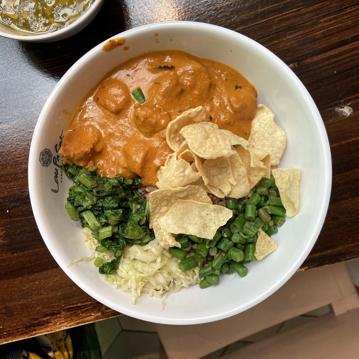 plant based butter chicken bowl at Gokul RAAS Vegetarian, Singapore - Vegan Dish Reviews ...