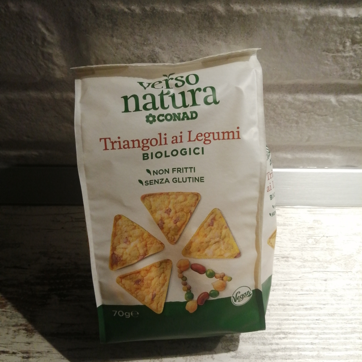 triangoli ai legumi from Conad Verso Natura - Vegan Product Reviews ...