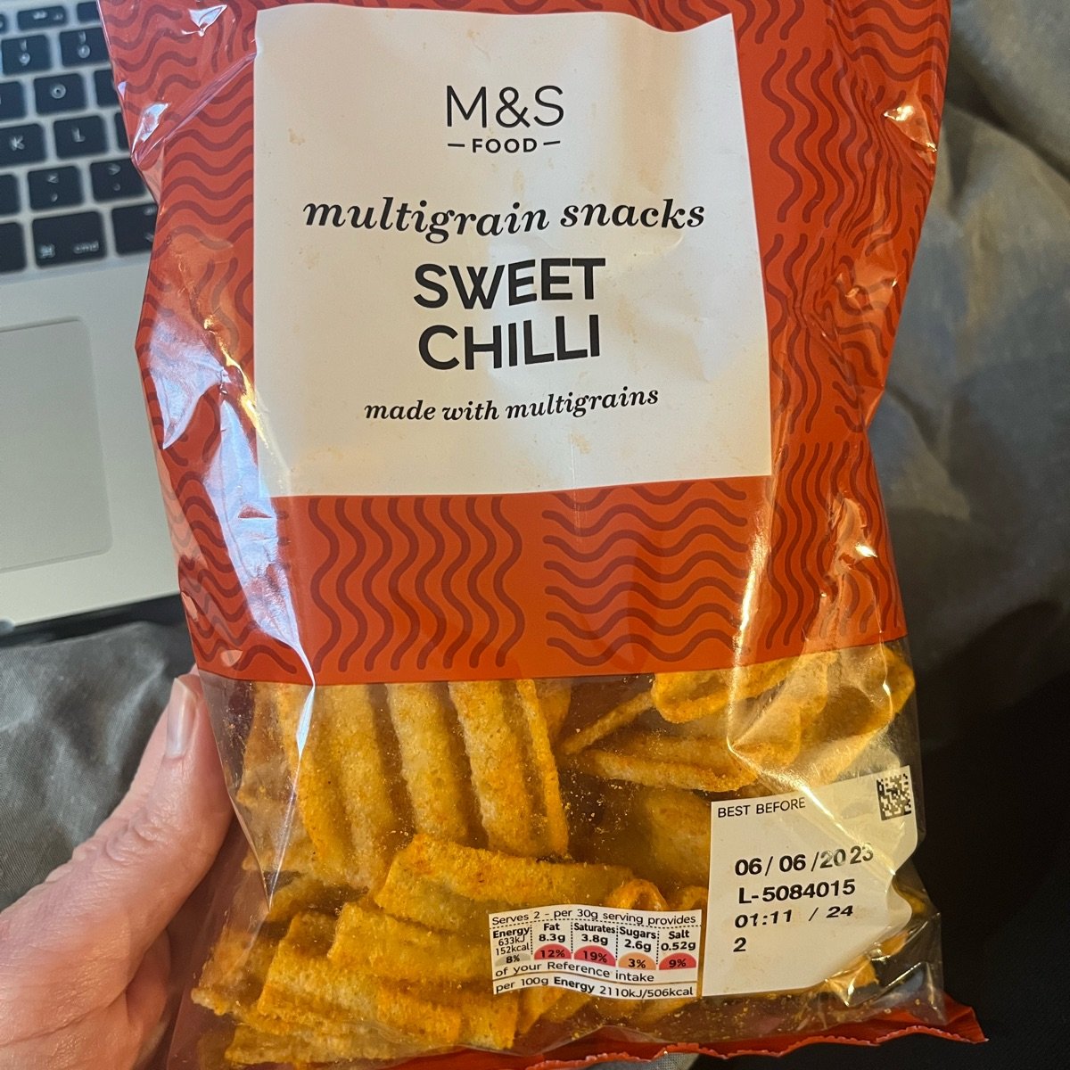 Sweet Chilli Multigrain Snacks from Marks & Spencer Food (M&S) - Vegan ...