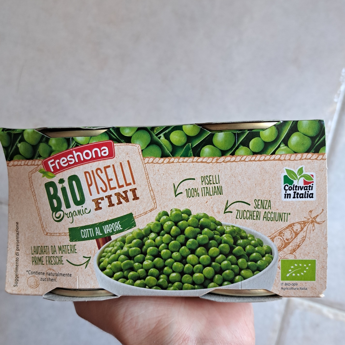 piselli from Freshona - Vegan Product Reviews & Ratings | abillion