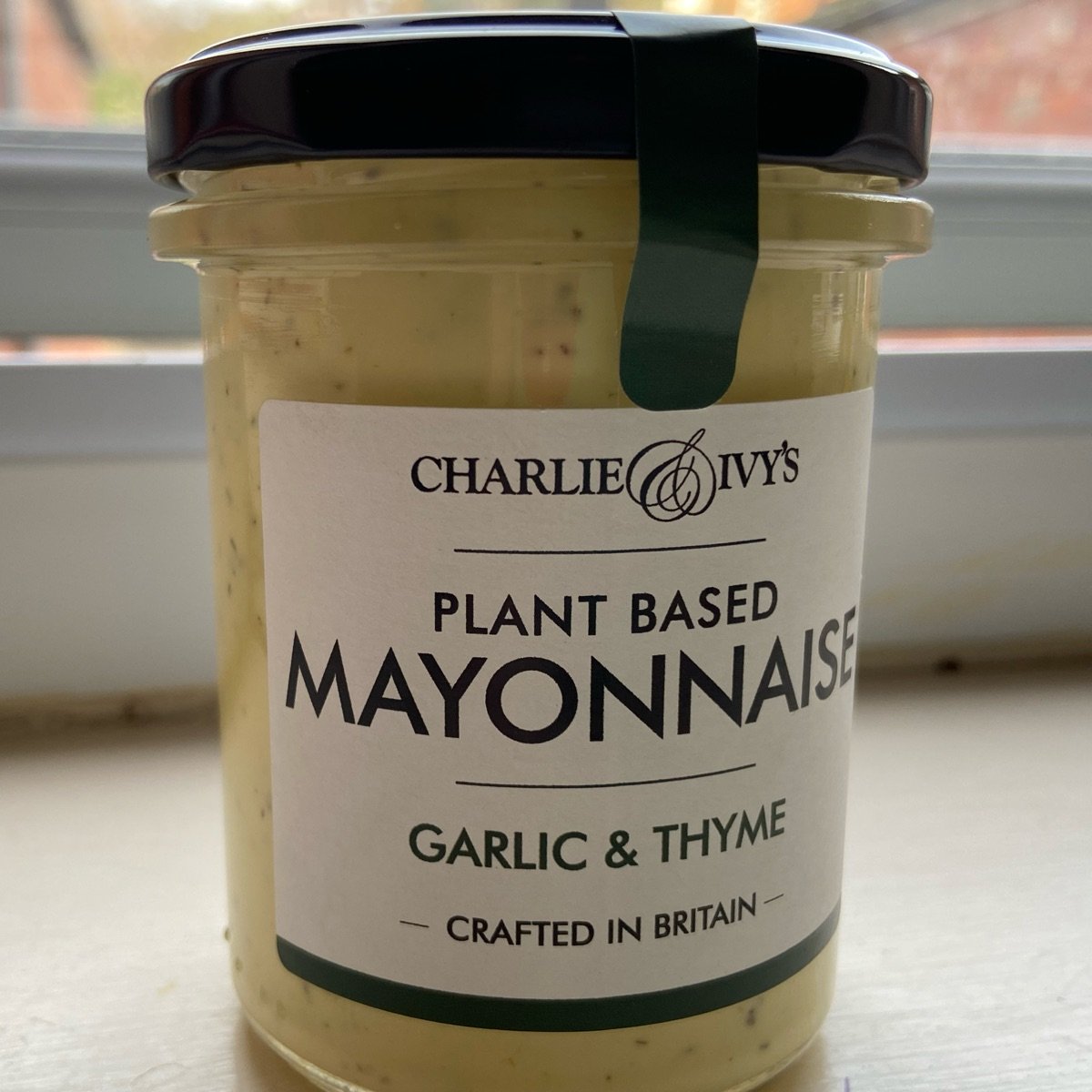 Garlic & Thyme Plant Based Mayonnaise from Charlie & Ivy’s - Vegan Product Reviews & Ratings ...